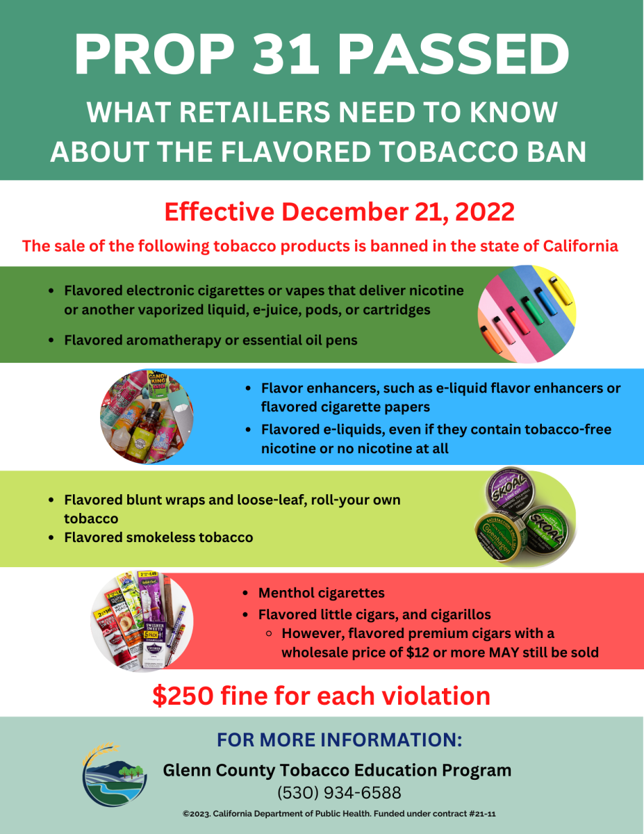 Tobacco Education Program | County of Glenn